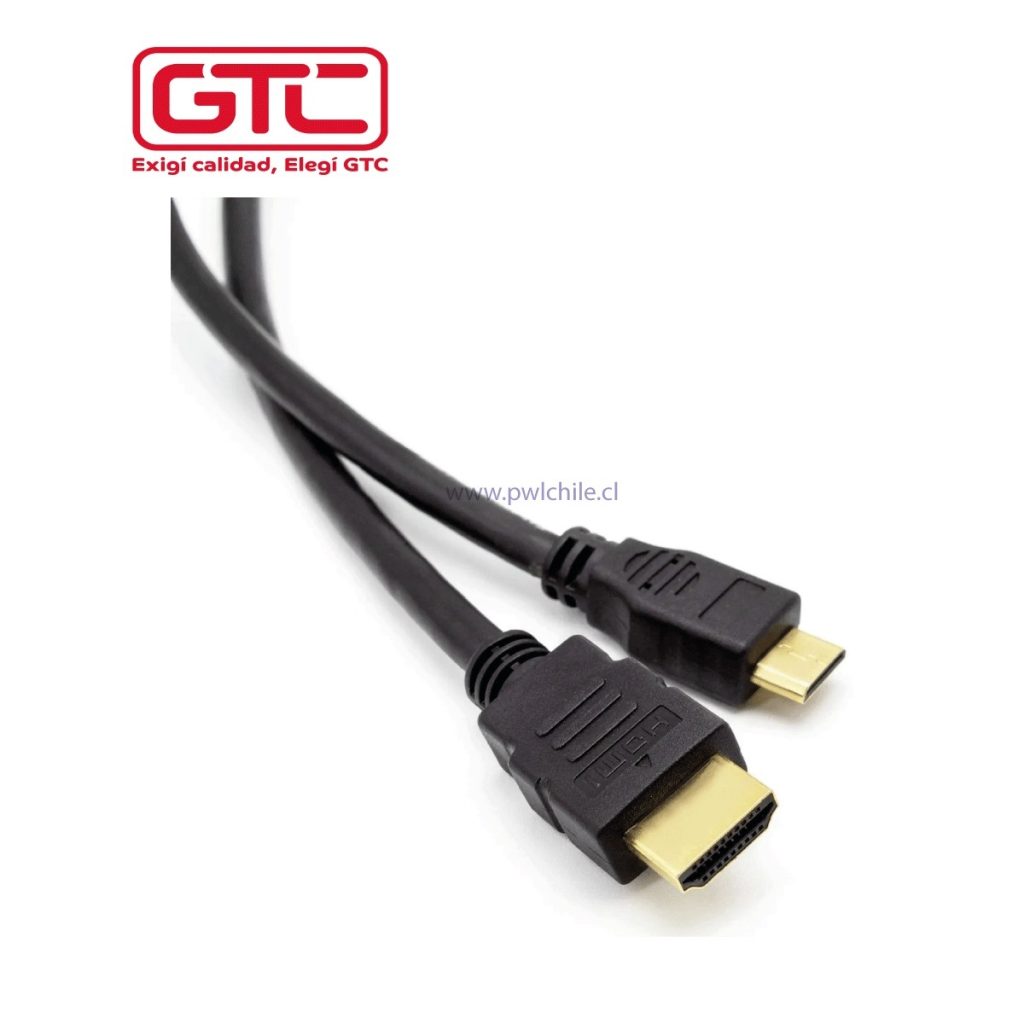 Cable HDMI a Mini HDMI 1.8Mt GTC – Power Music